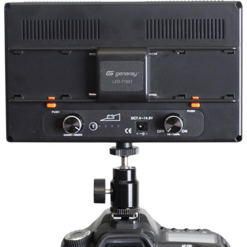 Genaray LED-7100T 312 LED Variable-Color On-Camera Light