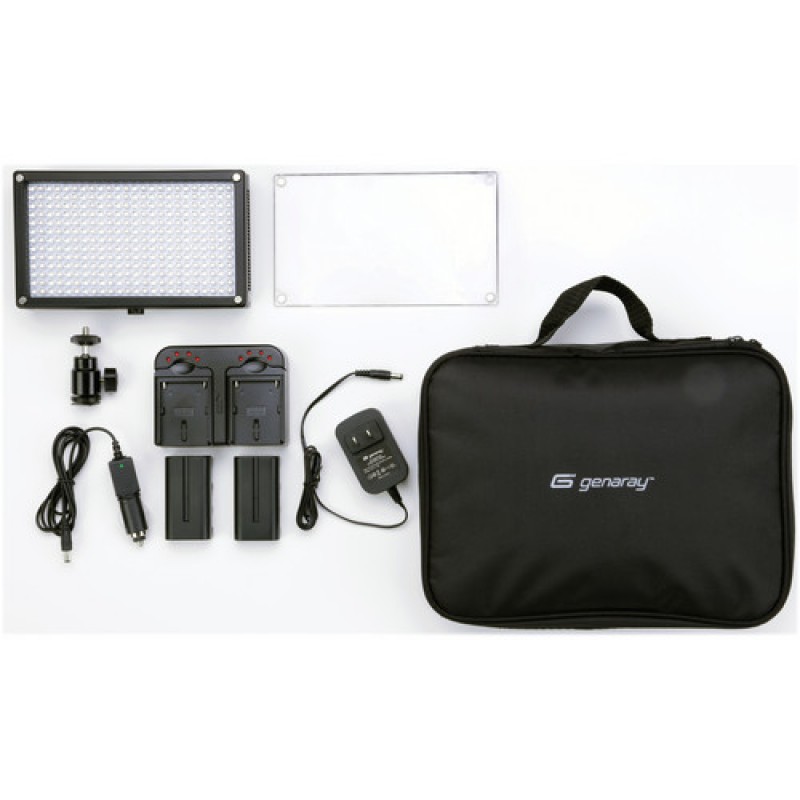 Genaray LED-7100T 312 LED Variable-Color On-Camera Light