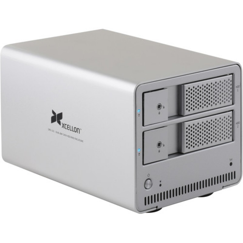 Xcellon DRD-101 Dual-Bay System for 3.5"" SATA Hard Disk Drives